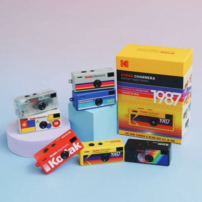 Kodak CHARMERA Keychain Camera Blind Box กล้องจิ๋วเรโทร | EC-MALL