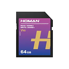 Homan UHS-II SD Card V90 8K เมมโมรี่การ์ดความเร็วสูง ราคาดี