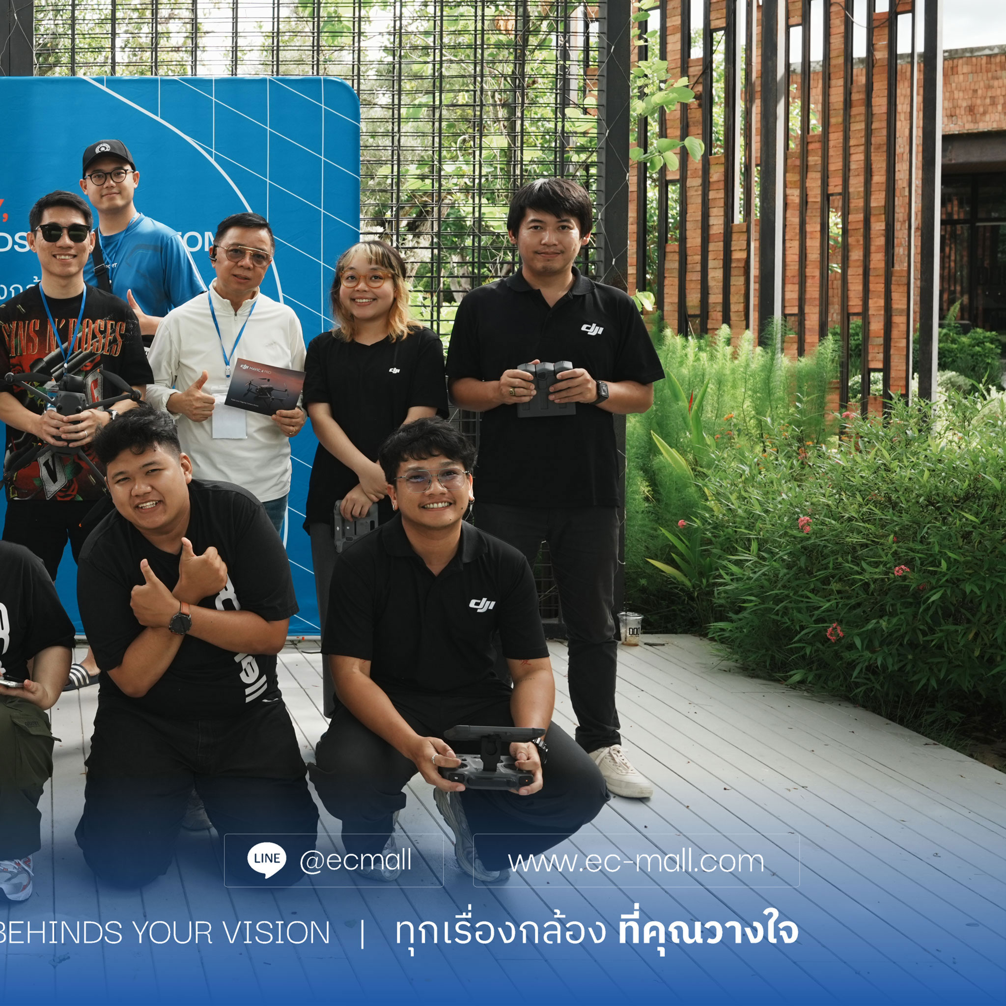 ซื้อสินค้าออนไลน์ | Workshop Drone First Flying ครั้งที่ 4 โดย EC MALL x DJI | EC MALL กล้อง ...